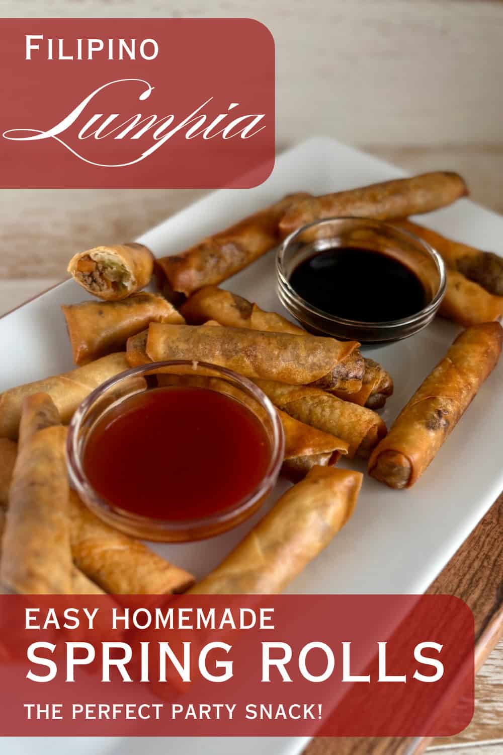 Easy Filipino Lumpia Recipe (Crispy Beef Spring Rolls)