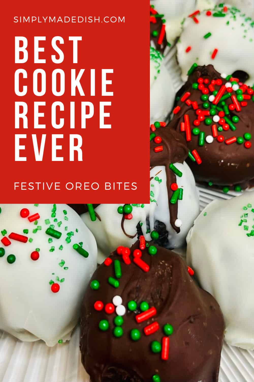 Festive Oreo Bites - Simply Made Dish
