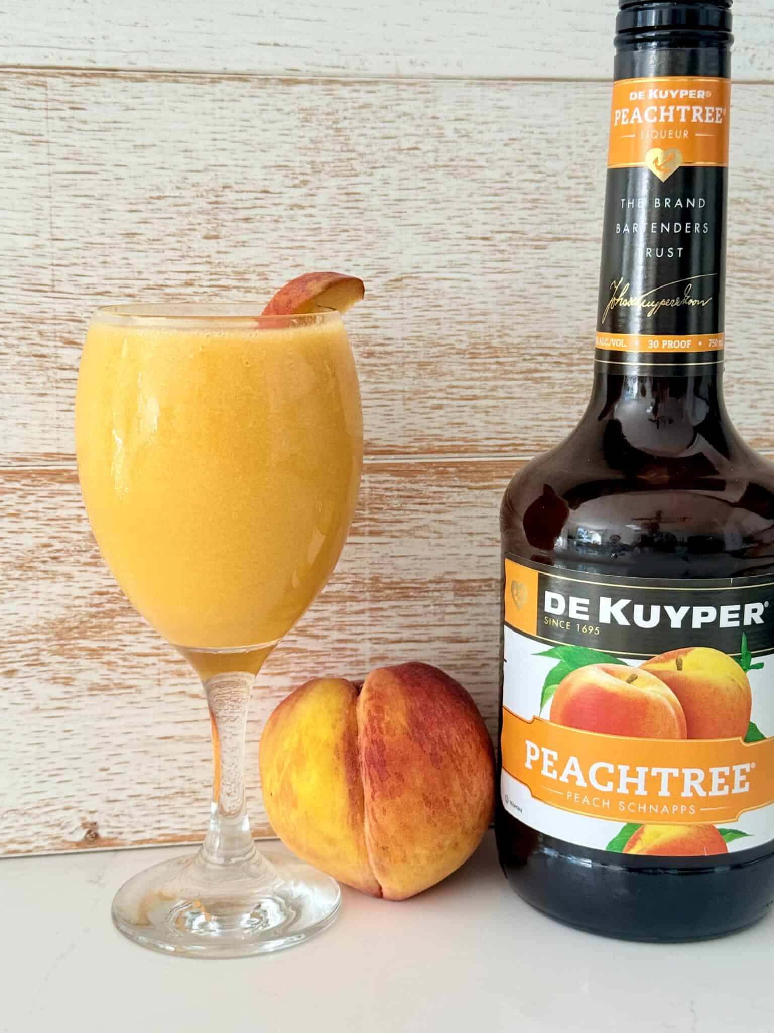 Peach Schnapps Slushie - Simply Made Dish